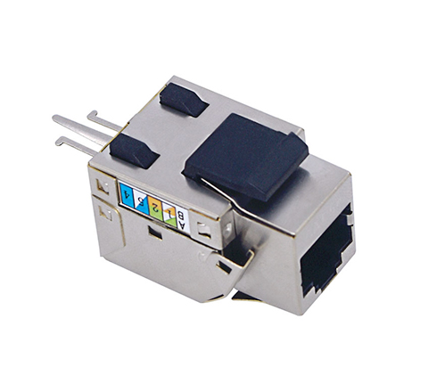 超五类屏蔽 RJ45 模块 - 深圳市新维通信技术有限公司